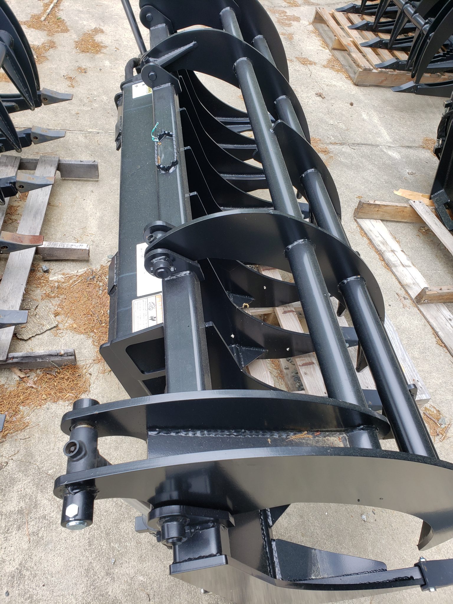 Super Duty Grapple Rake - American Attachments